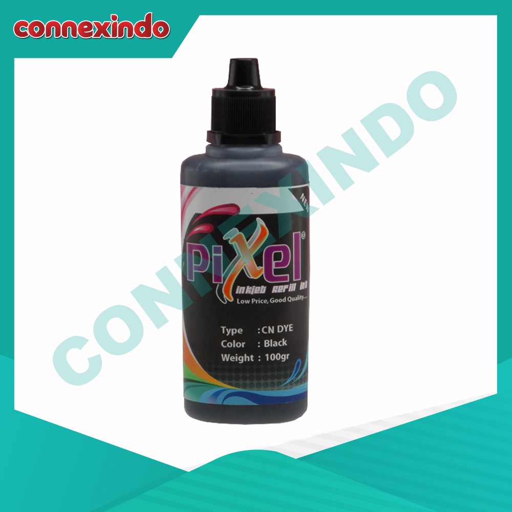 Jual PIXEL CN DYE 100ml Tinta Refill Untuk Printer Inkjet - Black | Shopee Indonesia