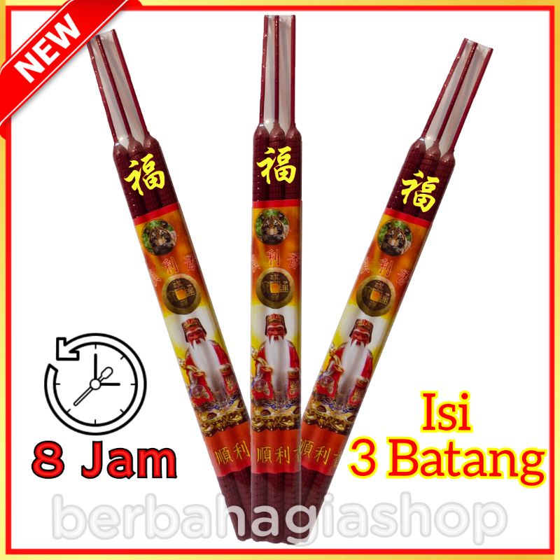 Jual Hio Dupa Warna Merah Ulir Isi 3 Batang Tahan Durasi 8 Jam Merek ...