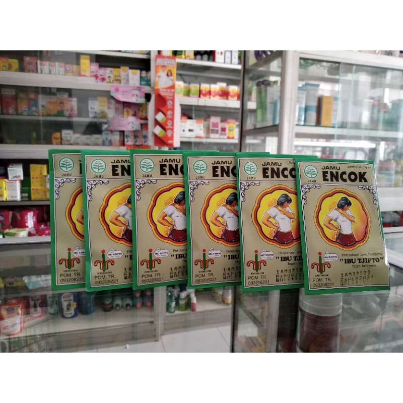 Jual JAMU ENCOK PER SACHET IBU TJIPTO | Shopee Indonesia