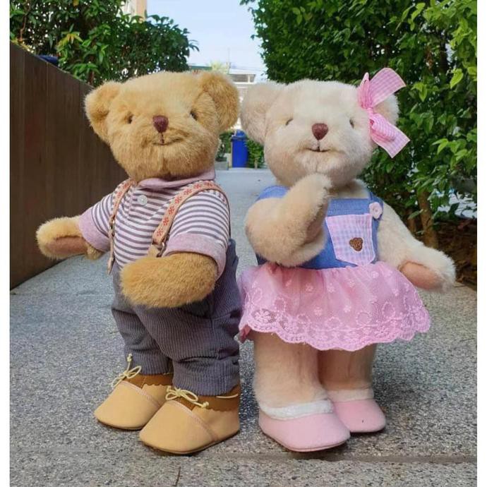 Jual TEDDY HOUSE BONEKA TEDDY BEAR SANDRA BEAR 12 INCH | Shopee Indonesia