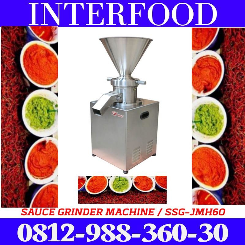 Jual Mesin Selai Sauce Grinder Machine SSG-JMV80 FOMAC | Shopee Indonesia