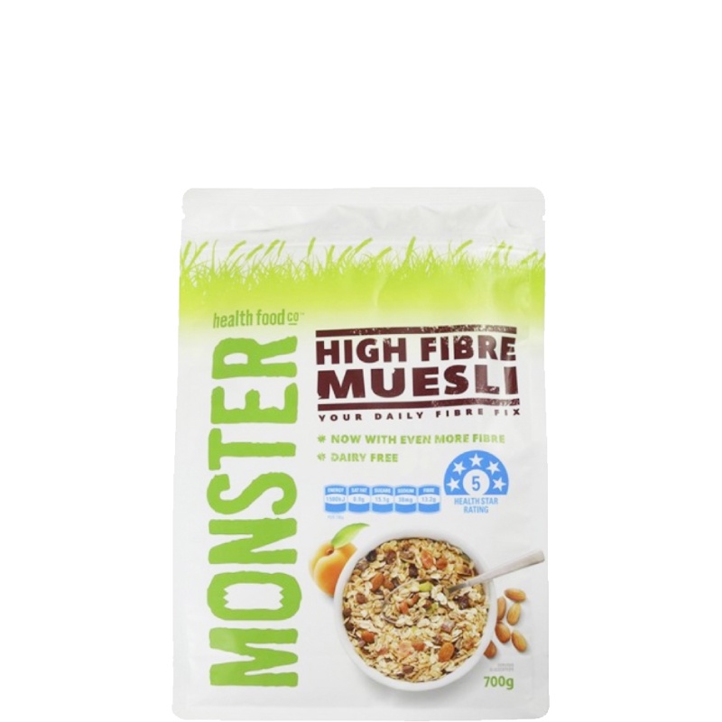 Jual Monster Hi Fibre Muesli 700 gr | Shopee Indonesia