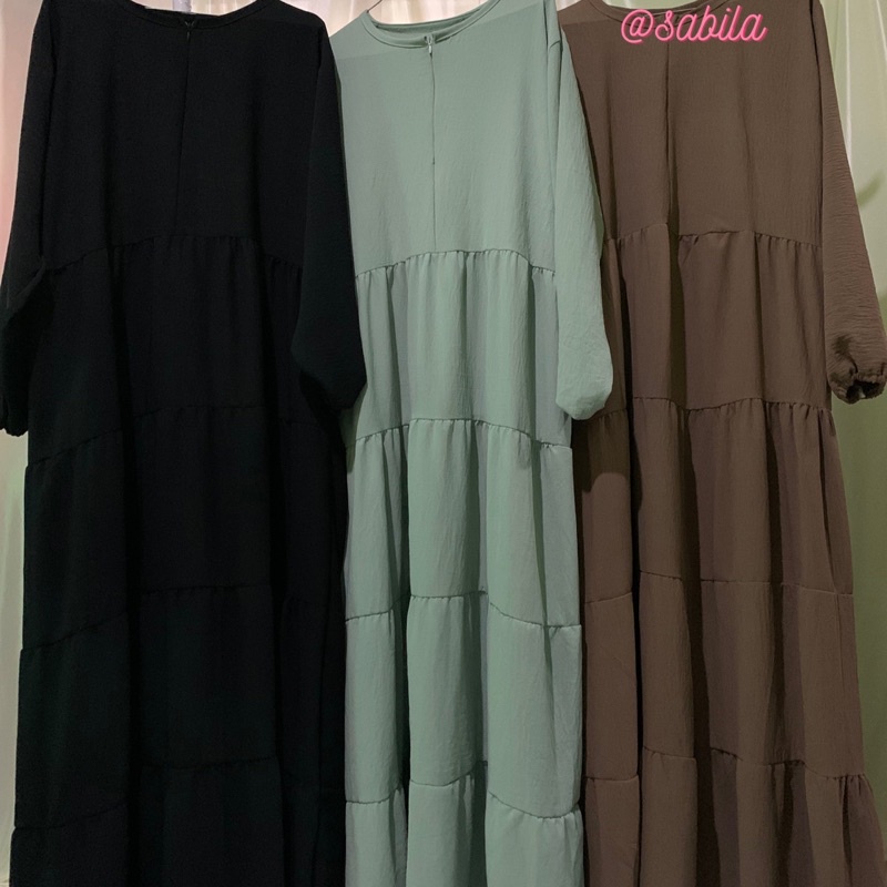 Jual ANANTA Dress Crinkle Airflow by Sabilakiyowo | Shopee Indonesia