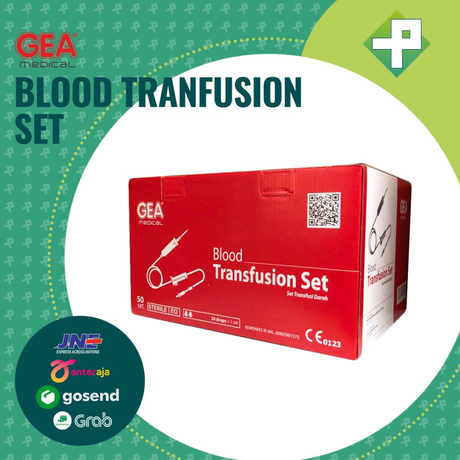 Jual Blood Transfusion Set GEA / Blood Set Gea / Transfusi Darah PCS ...
