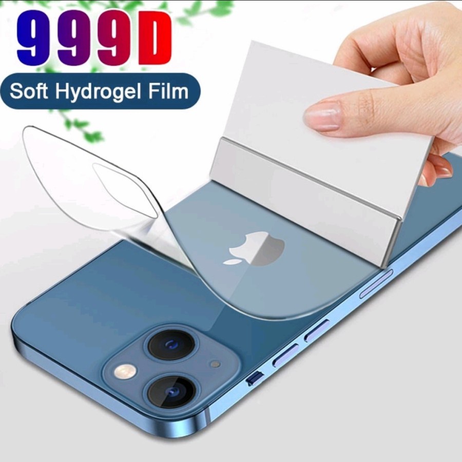 Jual HYDROGEL BACK ( BELAKANG ) IPhone 13 13ProMAX 13Pro 13Mini Jelly ...
