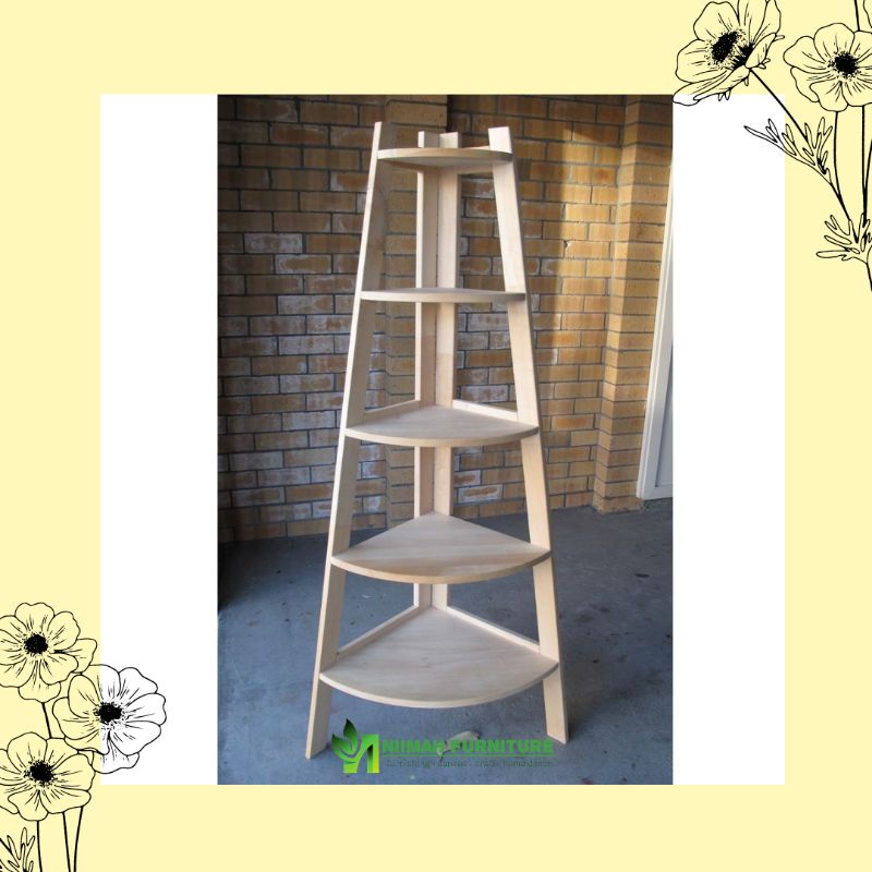 Jual Rak Bunga Sudut / Pojok Kayu Jati Belanda | Shopee Indonesia