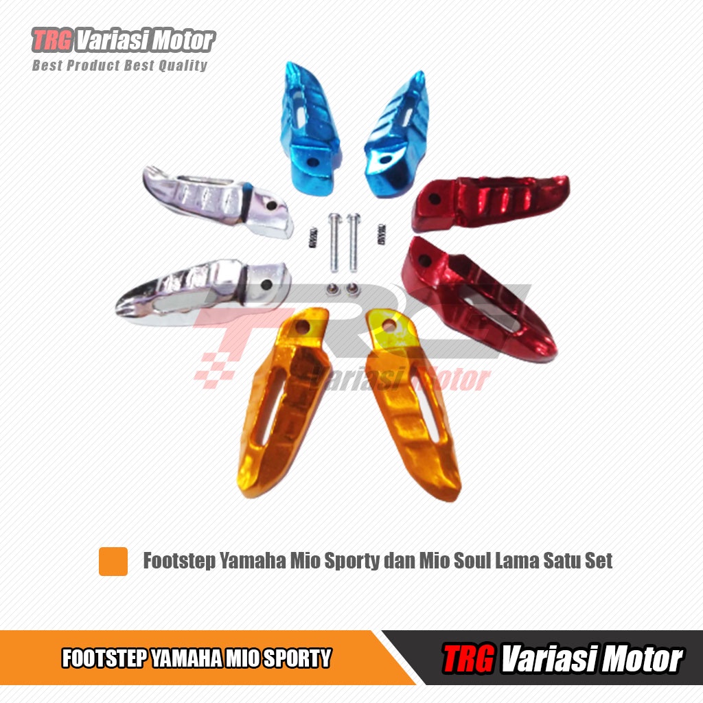 Jual Footstep Mio Sporty Step Mio Sporty TRG Satu Set Kanan dan Kiri ...