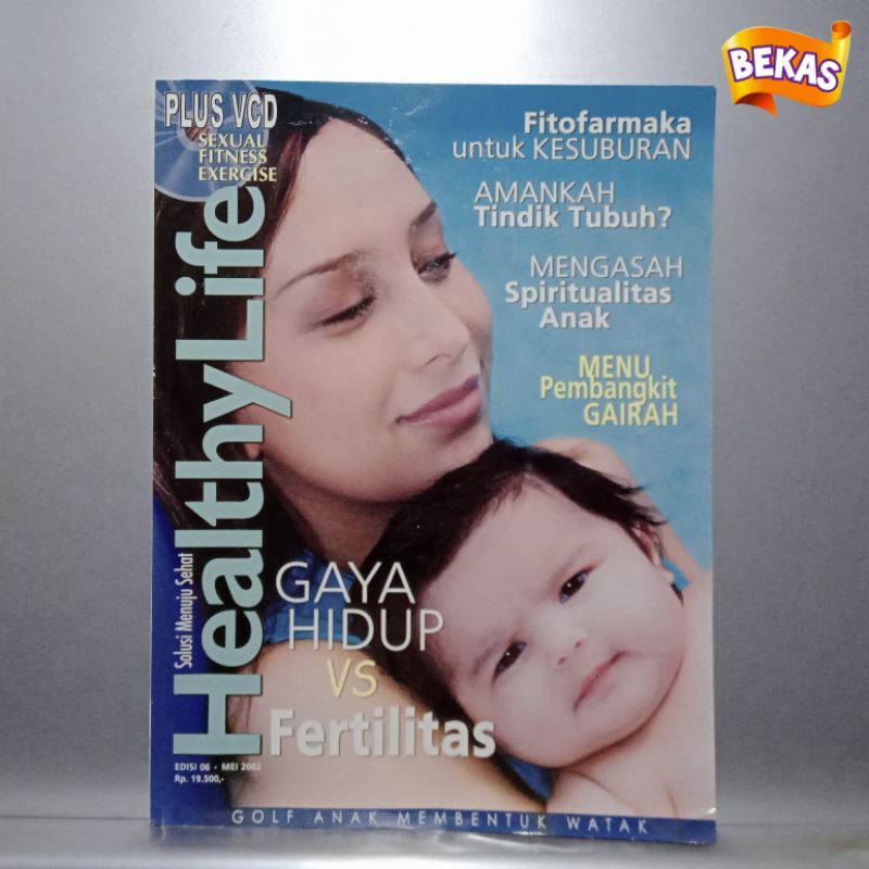 Jual Majalah Kesehatan HEALTHY LIFE Edisi 06 - Mei 2002 - Plus VCD ...