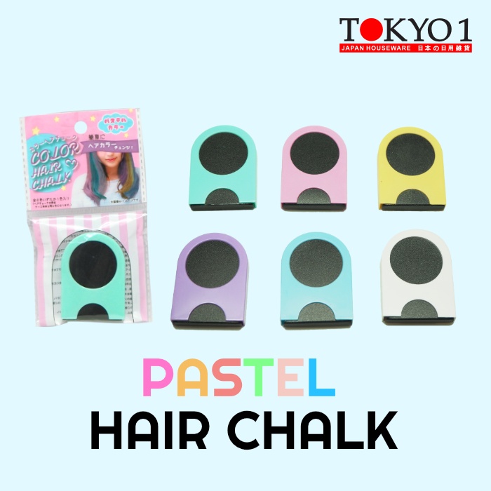 Jual Tokyo1 Pastel Hair Chalk Catok Pewarna Rambut Temporary 059684 ...