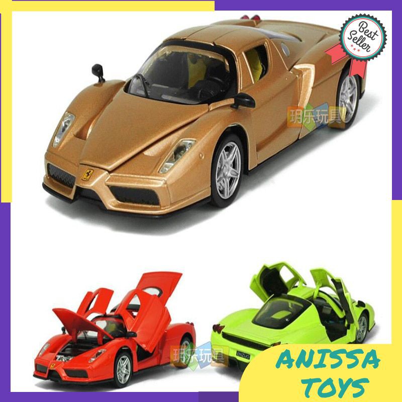 Jual Diecast Mobil 1 32 Model Kit 1:32 Ferrari Enzo Alloy Toy Car Metal ...