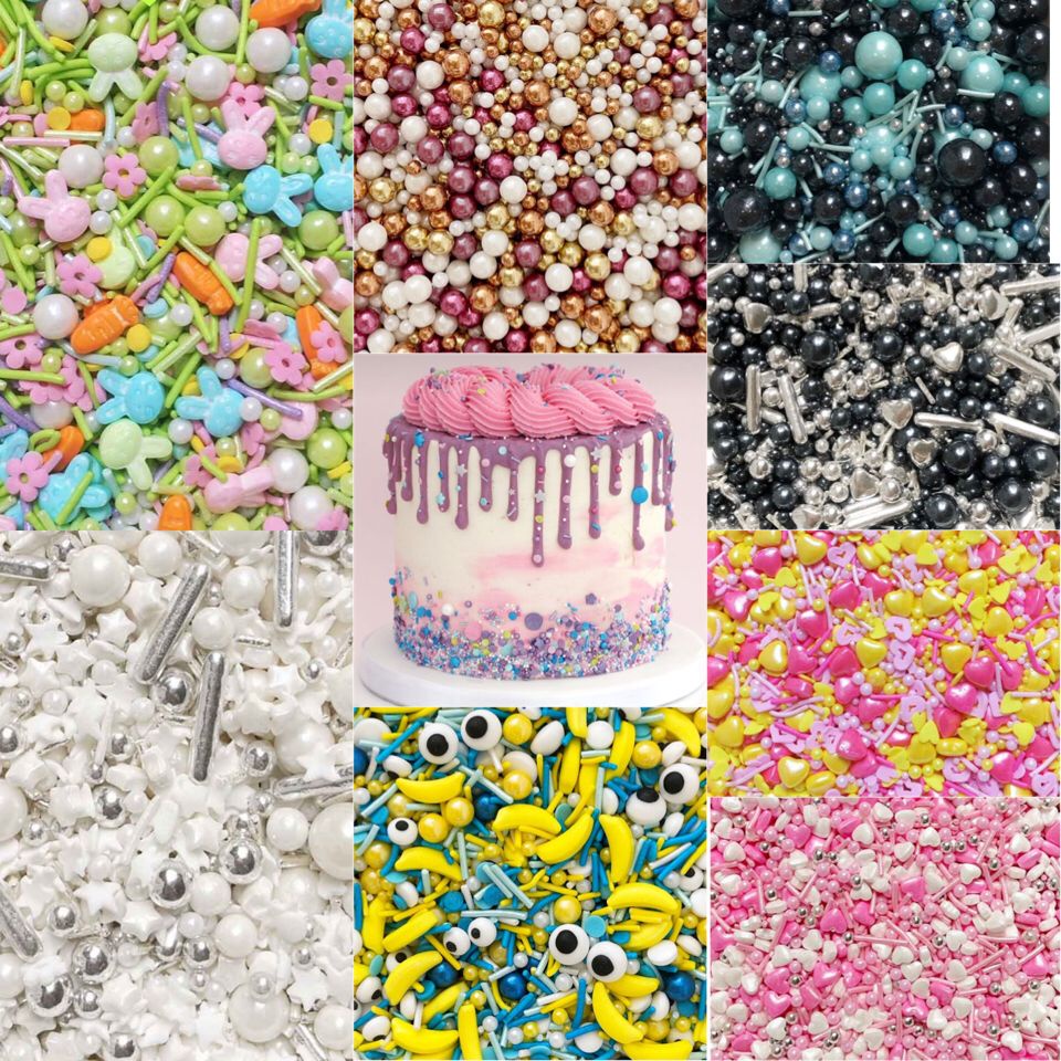 Jual sprinkle edible 15gr /mix series/sprinkel kue | Shopee Indonesia