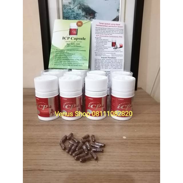 Jual Tasly ICP Capsule kapsul obat penyumbatan jantung kolesterol ...