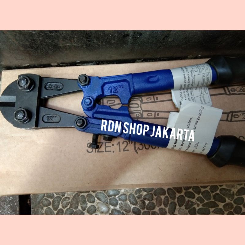 Jual Gunting potong kabel kawat segel plat baja baut size 12 inch ...