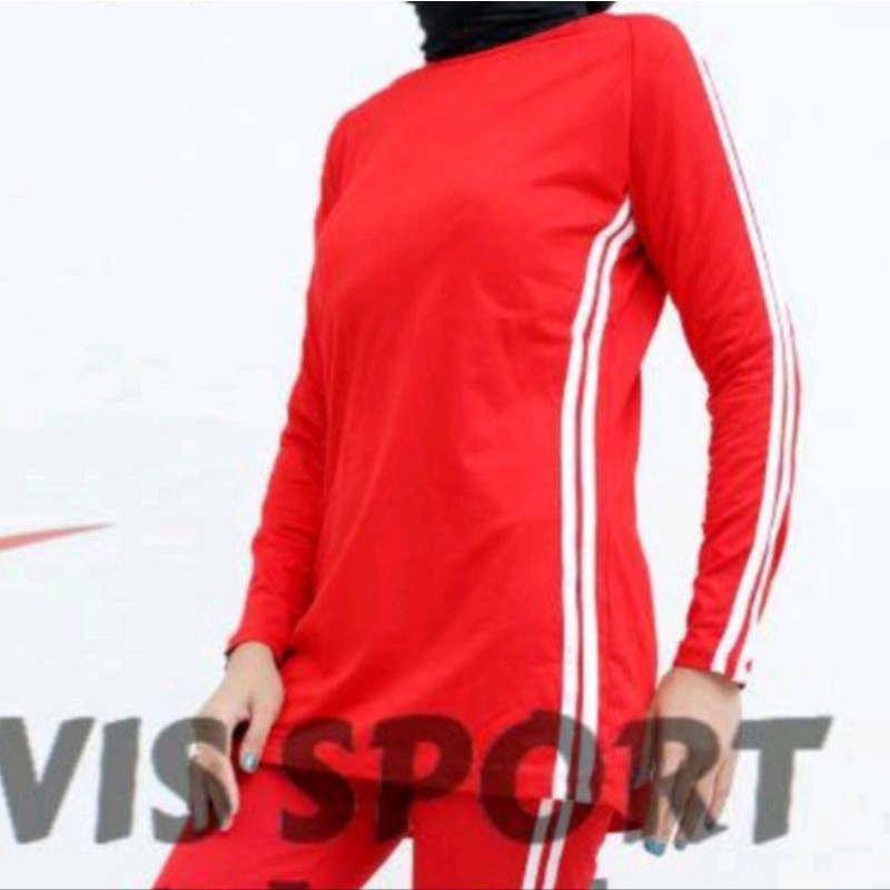 Jual Baju Senam Wanita Muslim Muslimah Baju Olahraga Aerobic Zumba Yoga ...