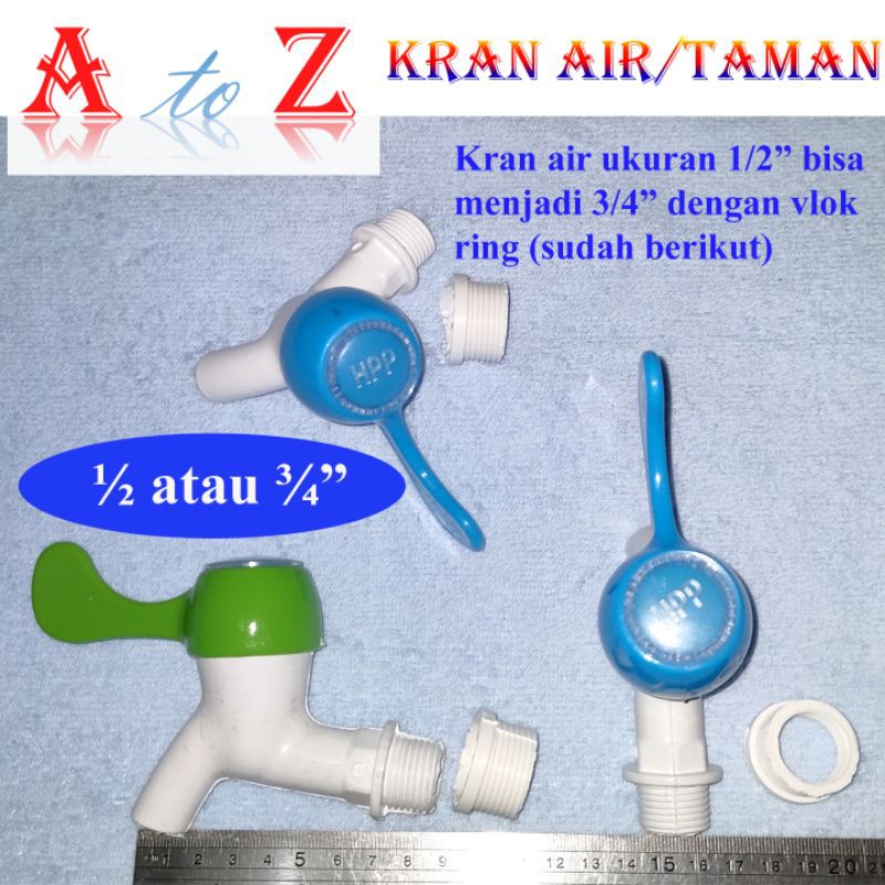 Jual kran air 1/2" atau 3/4"/keran engkol 0,5 in atau 0,75 in/kran 1/2 ...