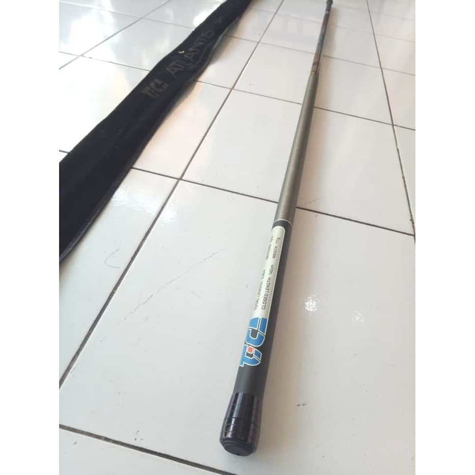 Jual Joran Tegek Tica Atlantis 5M Tegek Kaku Bahan Carbone | Shopee ...
