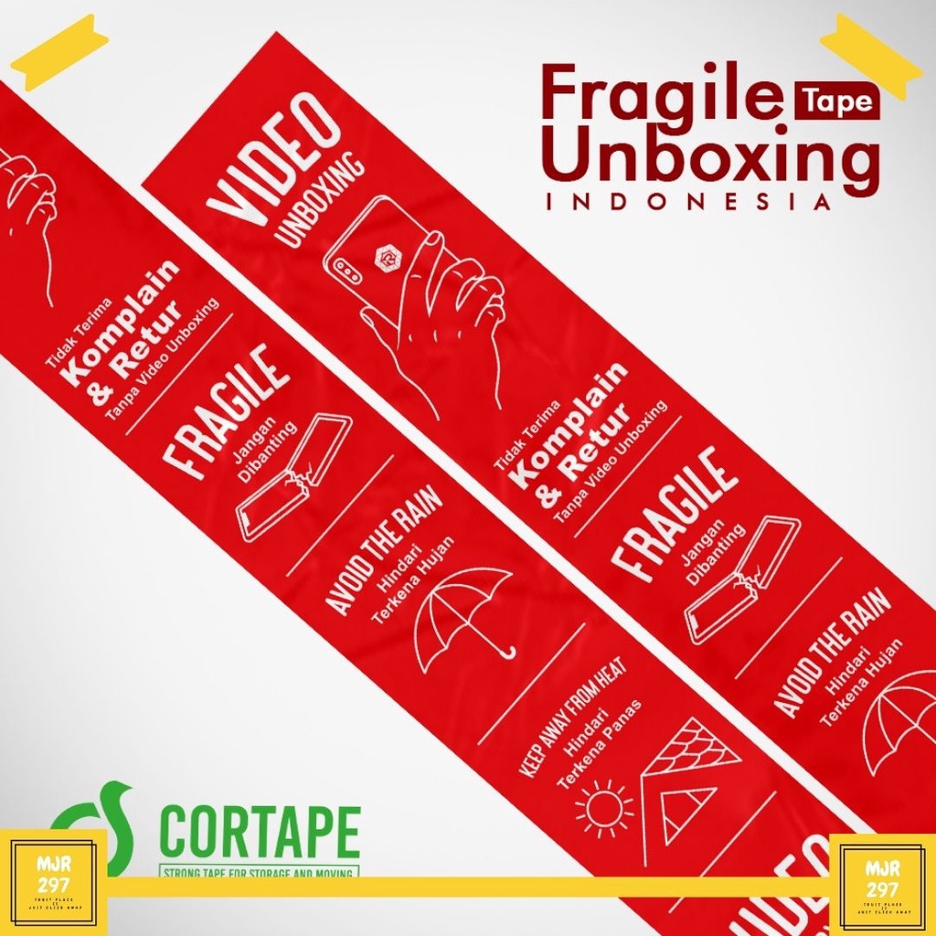 Jual STICKER FRAGILE UNBOXING | LAKBAN FRAGILE UNBOXING | STIKER ...