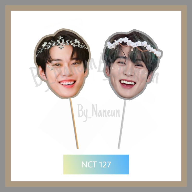 Jual Fan Face / Hand fan / Head fan NCT 127 / Kipas Wajah / Head fan ...