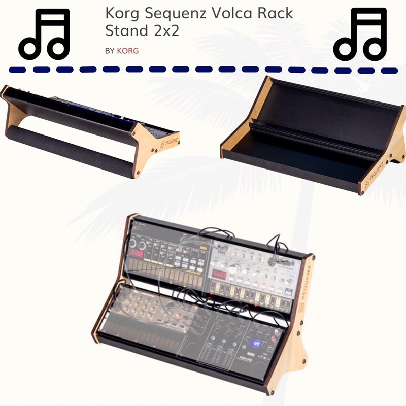 Jual Korg Sequenz Volca Rack Stand 2x2 - korg volcarack | Shopee Indonesia