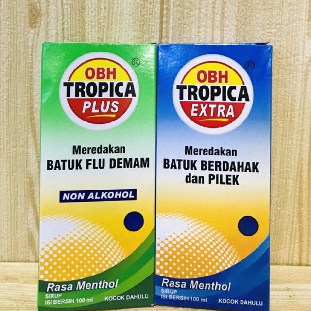 Jual OBH TROPICA PLUS SIRUP 100 ML | OBH TROPICA EXTRA SIRUP 100 ML ...