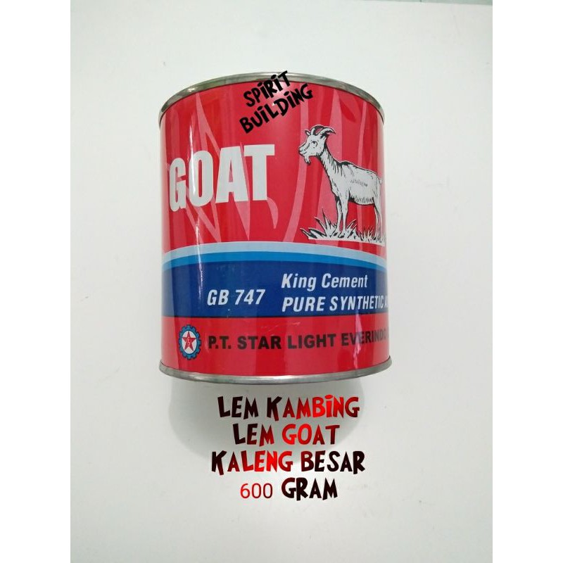 Jual LEM KAMBING LEM GOAT BRAND KALENG BESAR 600 GRAM | Shopee Indonesia
