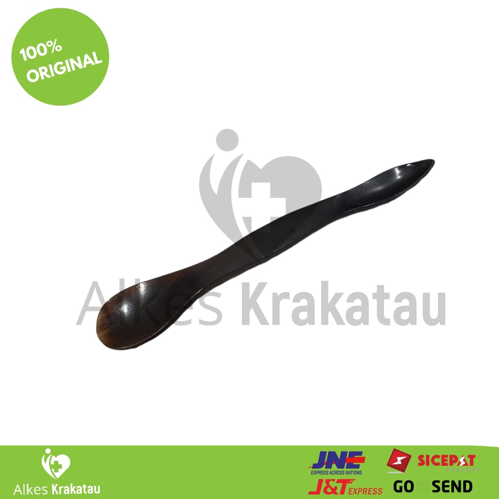 Jual Sendok Tanduk / Double Ended Spatula / Sendok Obat / Laboratorium ...