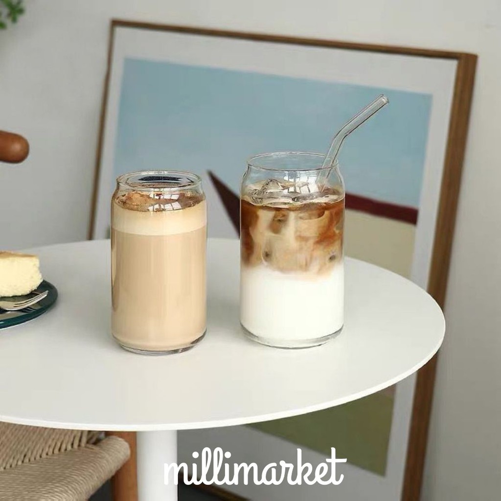 Jual SODA CAN GLASS KOREAN / gelas kaca ala korea estetik / gelas kaca ...