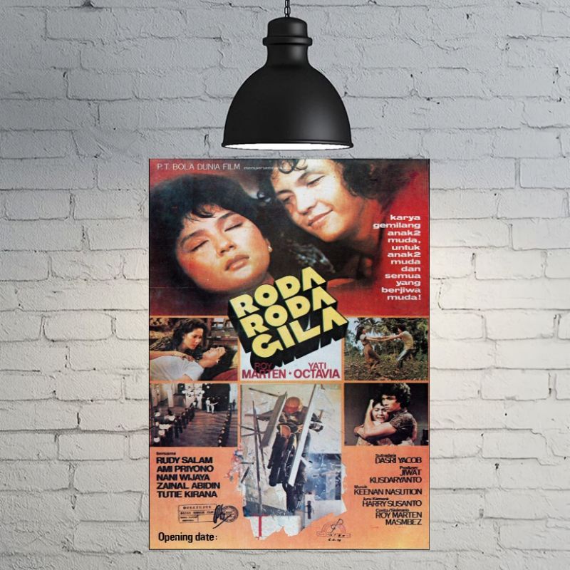 Jual poster aesthetic / wall art poster film jadul indonesia v2 ...