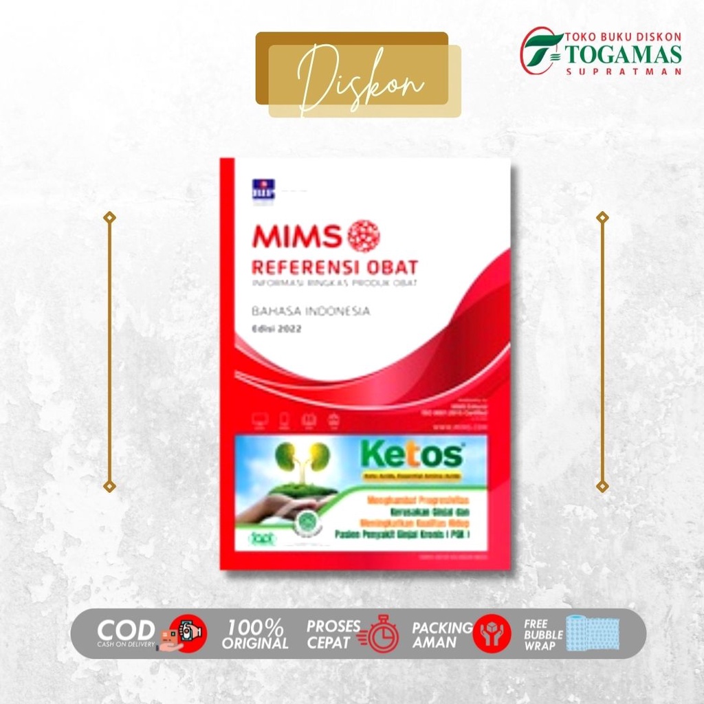Jual MIMS REFERENSI OBAT VOL 23 EDISI 2022//MIMS REFERENSI OBAT VOL.21 ...