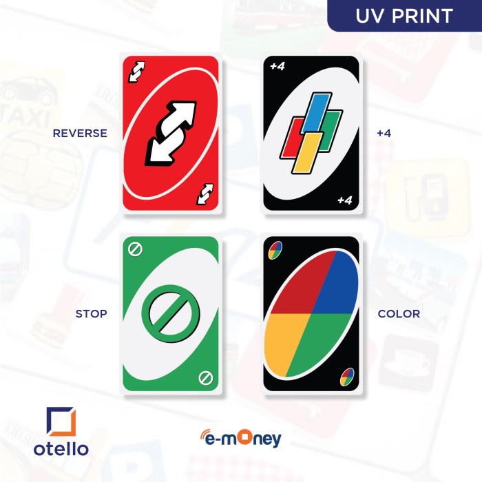 Jual Kartu E-Money Uno | eMoney Card eToll Mandiri Lucu Games Unik ...
