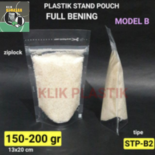 Jual STAND POUCH 250GR/PLASTIK KLIP/PACKAGING SNACK KEMASAN KOPI GULA ...