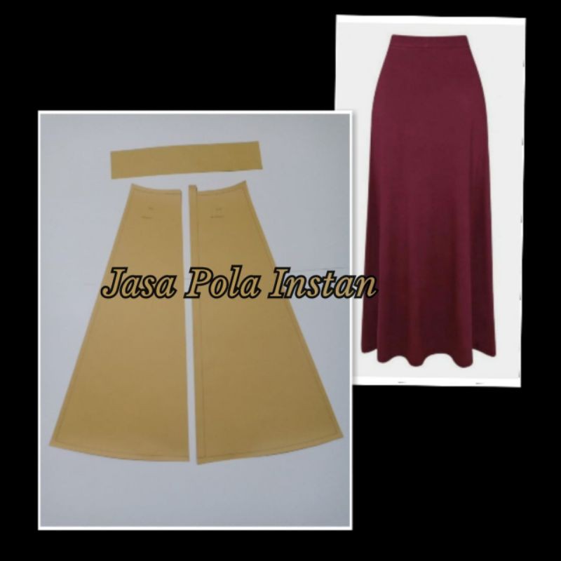 Jual pola rok A (line) | Shopee Indonesia