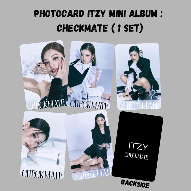 Jual PHOTOCARD ITZY : CHECKMATE (1Set) | Shopee Indonesia
