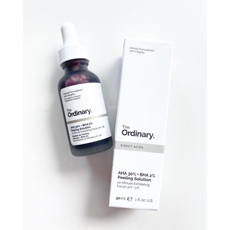 Jual The Ordinary AHA 30% + BHA 2% Peeling Solution | Shopee Indonesia