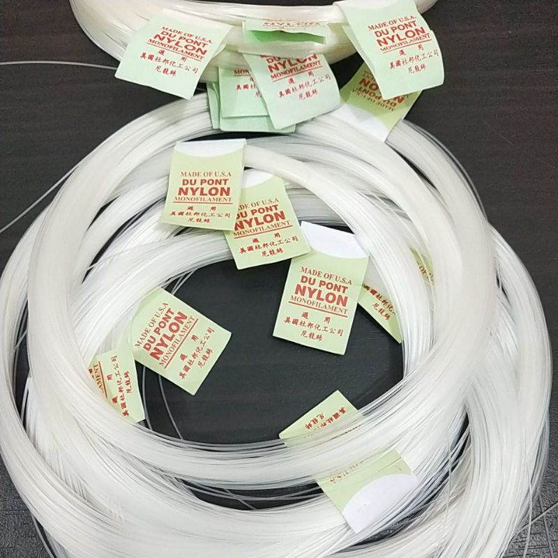Jual Senar Dupont Monofilement Warna Putih Kabut Leader/Hand Line High ...
