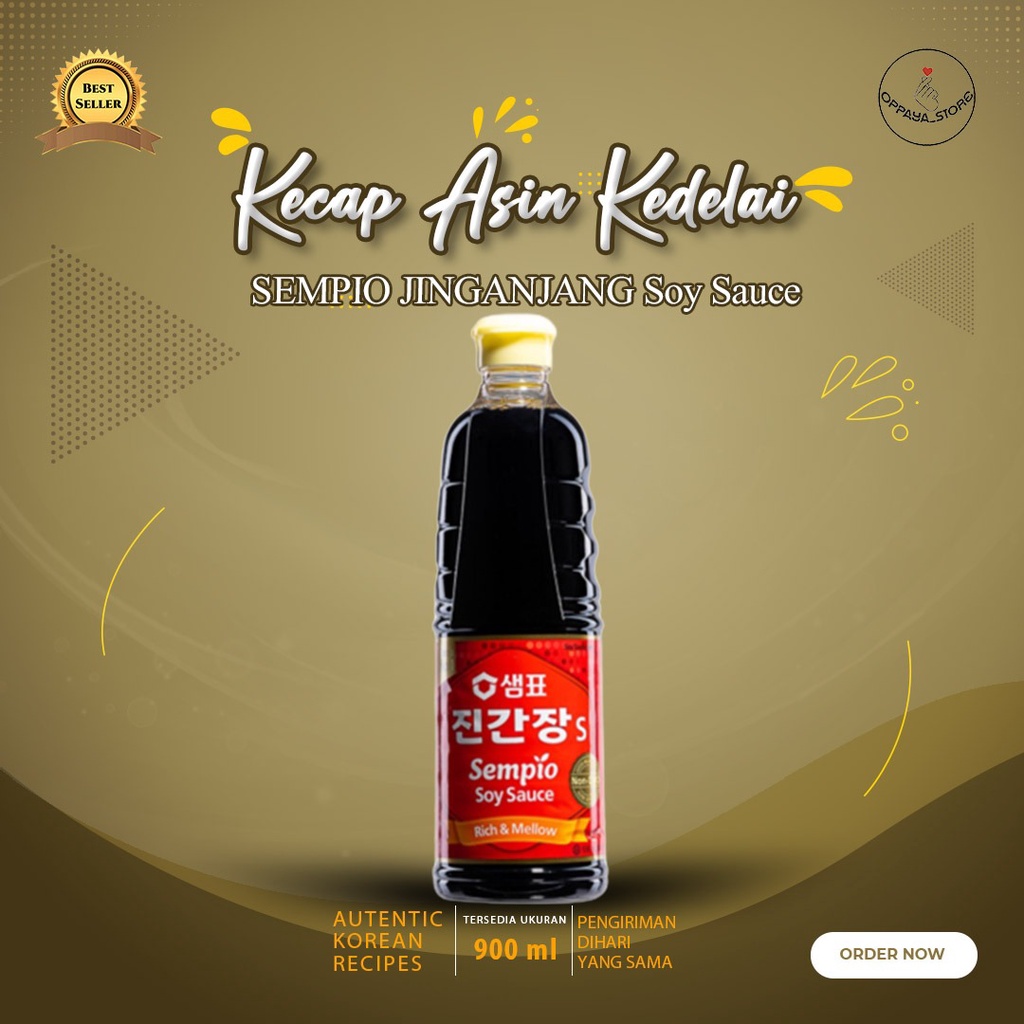 Jual Sempio Jinganjang 860Ml Soy Sauce Jin S Kecap Asin Kedelai Korea ...