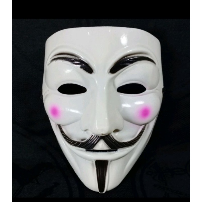 Jual Topeng Anonymous (putih) | Shopee Indonesia