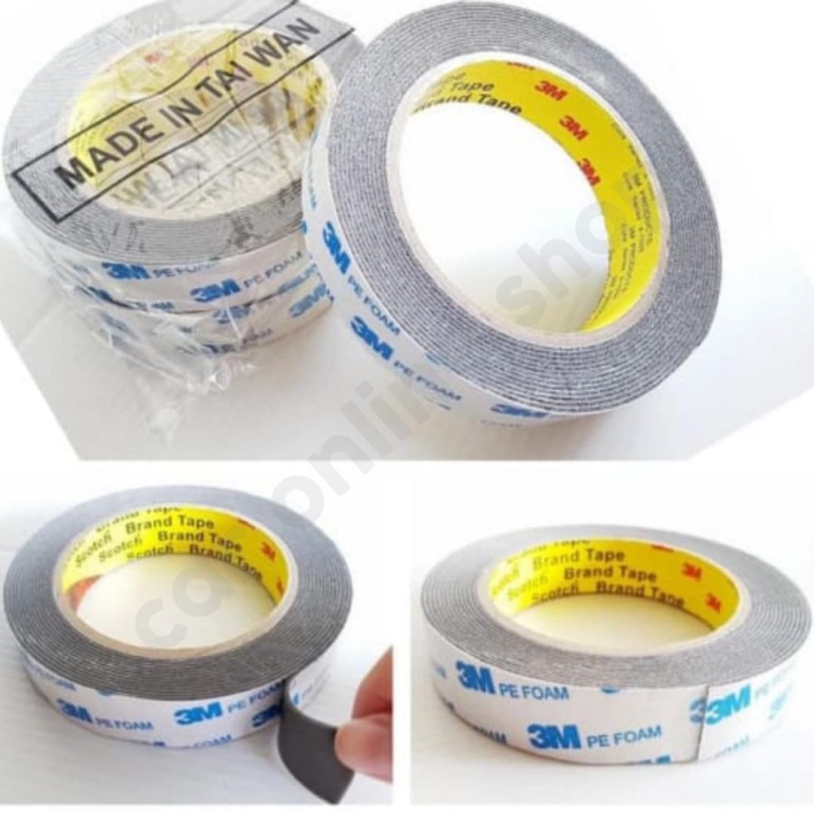 Jual Isolasi Double Tape 3M Putih 2cm Pe FOAM Selotip Busa Perekat ...