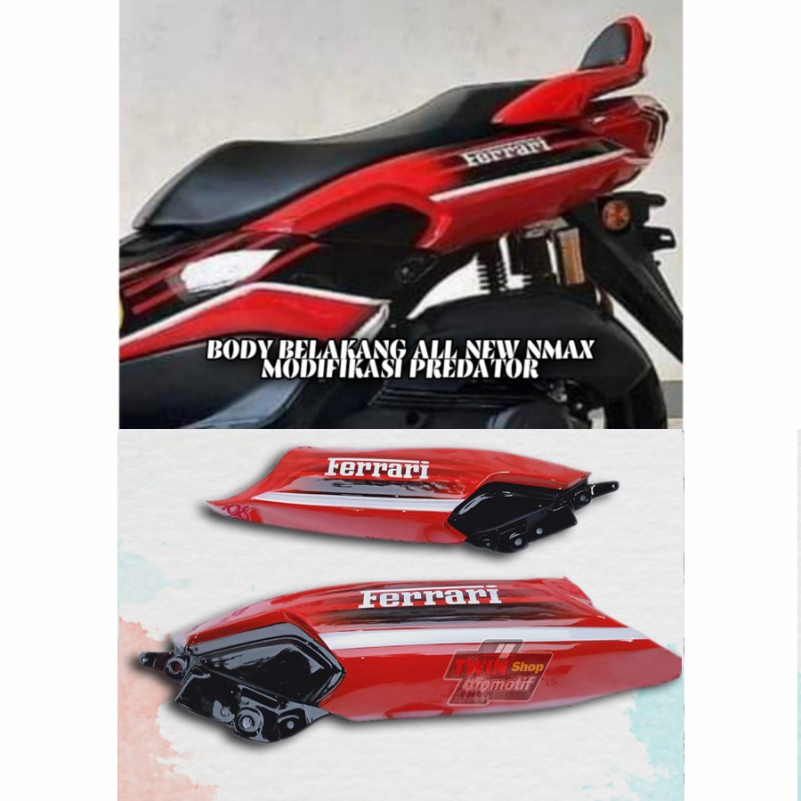 Jual BODY BELAKANG ALL NEW NMAX 2020 BODY PREDATOR NMAX | Shopee Indonesia