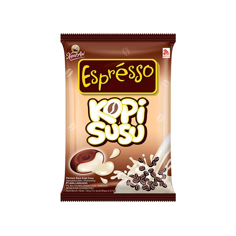Jual Kapal Api Espresso Permen Kopi Susu 135 gram | Shopee Indonesia