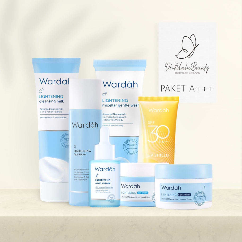 Jual Wardah Paket Lightening Series | Paket Wardah Lightening Series ...