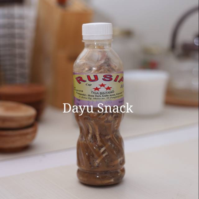 Jual Sambal Rusip Khas Bangka Sambel Fermentasi Ikan Bekasam | Shopee ...