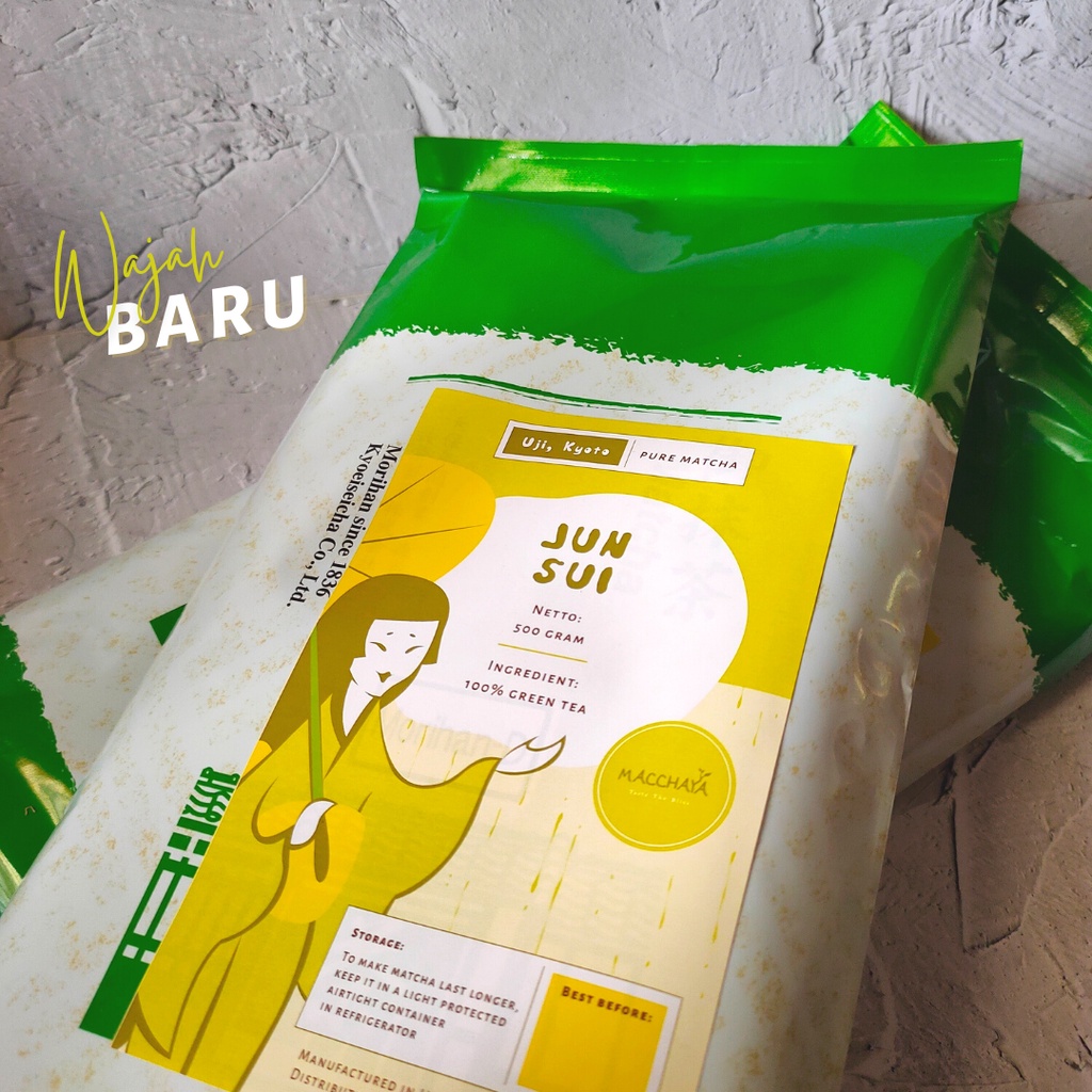 Jual Junsui (Pure) Matcha Jepang 500g - Green Tea Powder (Teh Hijau ...