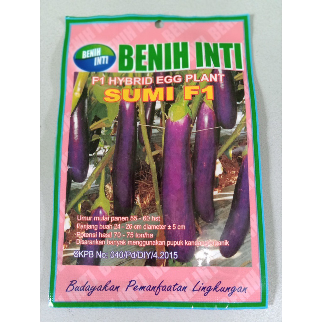 Jual Benih Terong ungu SUMI 1 gram Hibrida F1 Benih Inti isi 200 btr | Shopee Indonesia