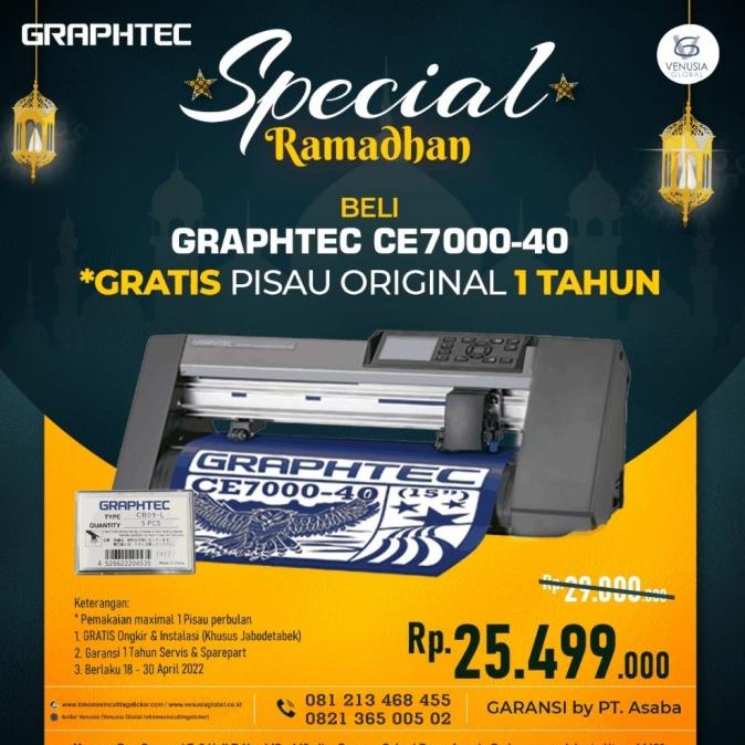 Jual Mesin Cutting Sticker Label A3+ Graphtec CE7000 40cm | Shopee ...