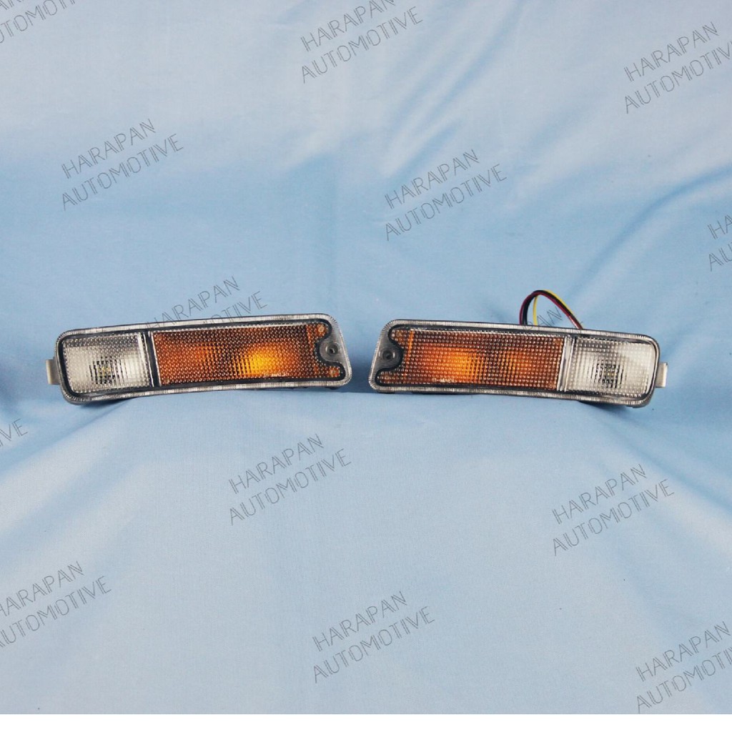 Jual Harga Sepasang Lampu Bemper L200 Strada Putih Kuning (Bumper Lamp ...