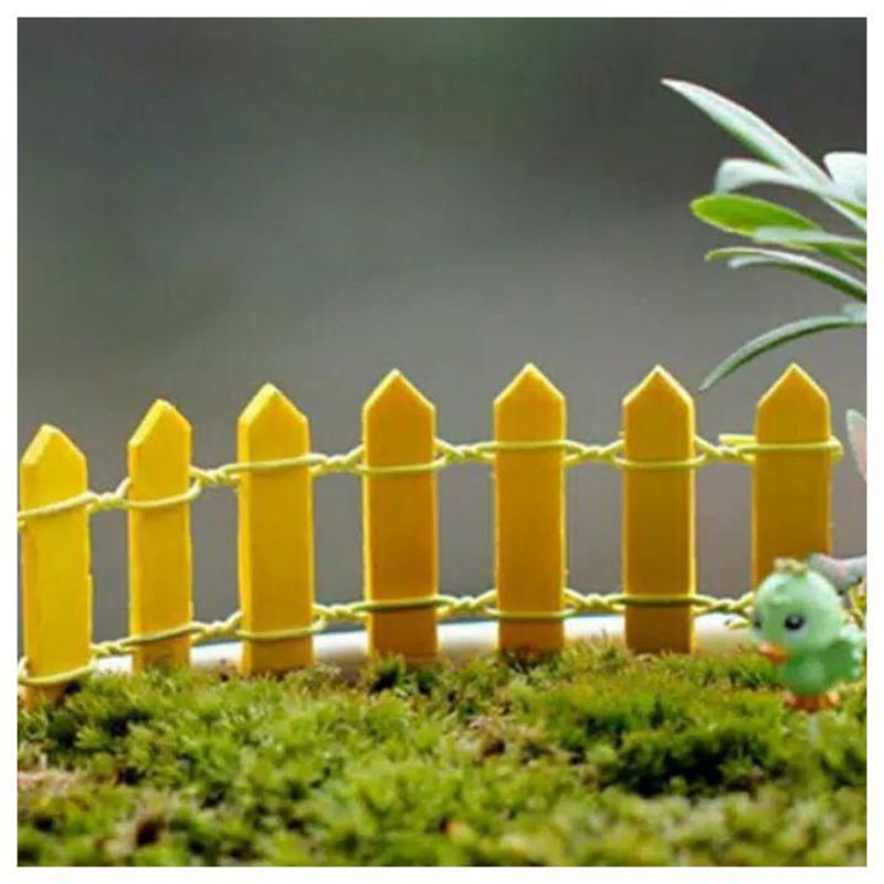 Jual MINIATUR PAGAR TAMAN 11x5 CM | Shopee Indonesia
