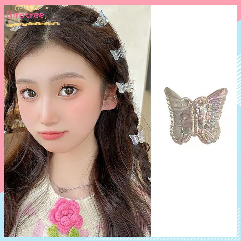 Jual [Readystock ️COD]Mini Kupu-kupu Klip Rambut Transparan Kupu-kupu ...
