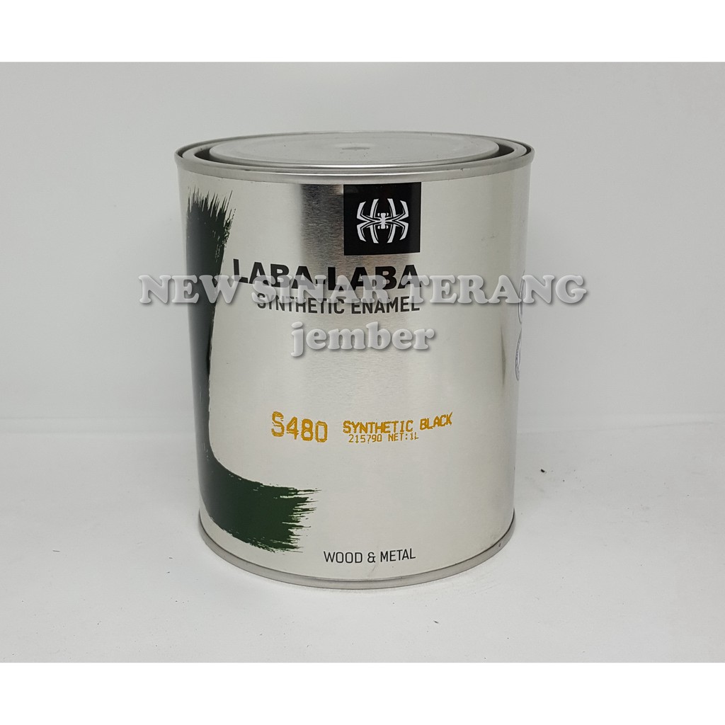 Jual Cat Laba - Laba Synthetis Black 1 KG (utk Wilayah Sumsel, Lampung ...