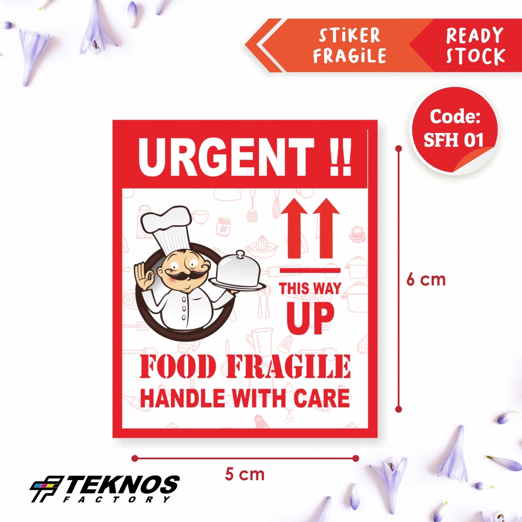 Jual STICKER FRAGILE - STIKER JANGAN DIBANTING LUCU UNIK MURAH SFH-01 ...